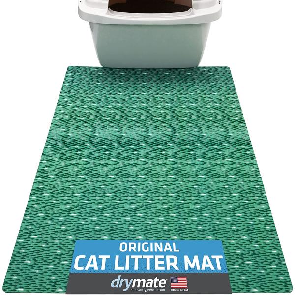 商品名Drymate Original Cat Litter Mat, Contains Mess from Box for Cleaner Floors, Urine-Proof, Soft on Kitty Paws -Absorben...