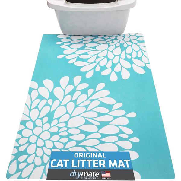 商品名Drymate Original Cat Litter Mat, Contains Mess from Box for Cleaner Floors, Urine-Proof, Soft on Kitty Paws -Absorben...