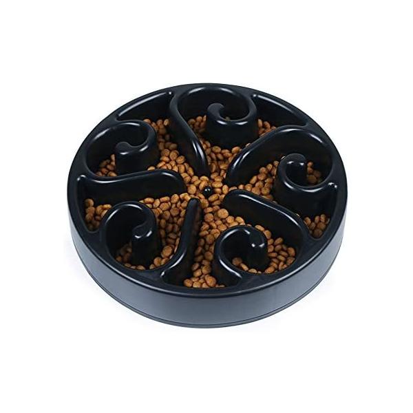 商品名：GRULLIN Slow Feeder Interactive Maze Dog Bowl Prevent Choking Indigestion Non-Toxic Eco-Friendly Puzzle Dish Spiral ...