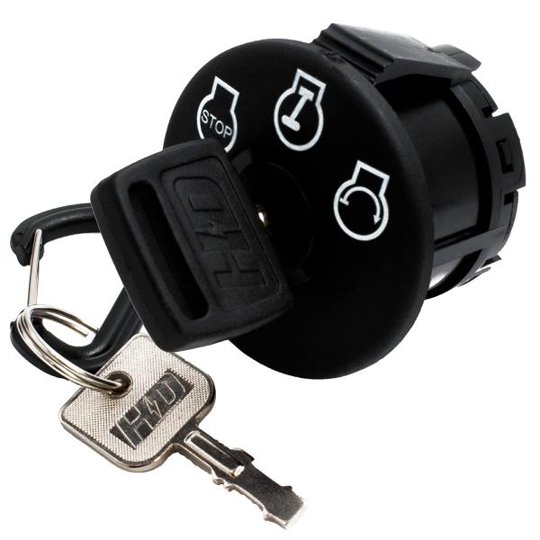 商品名Ignition Key Switch 077-8076-00 for Bad Boy Mowers Pup ZT Lightning MZ AOS CZT Outlaw Extreme Maverick BadBoy - Inclu...