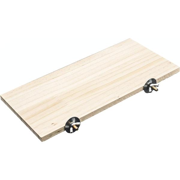 商品名GNB PET Natural Wood Stand Platform 5‘’x11'' for Hamster Mice Chinchilla Chipmunk, Small Animals Habitat Toy HM-10ブラン...
