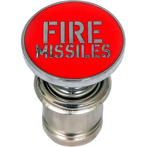 商品名Fire Missiles Button Car Cigarette Lighter Replacement 12V Accessory Push Button Fits Most Automotive Vehicles (Red)ブ...