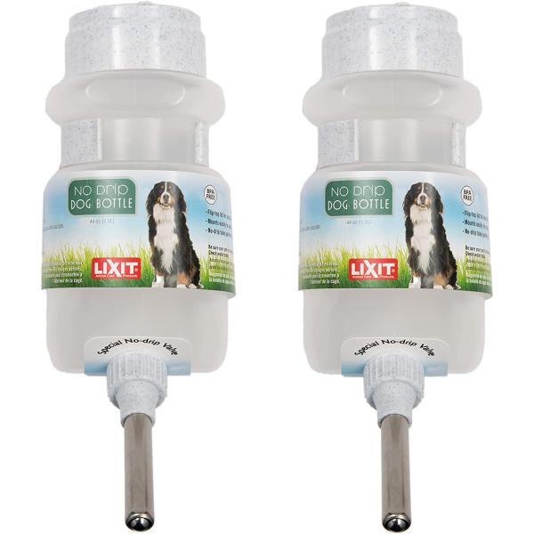 商品名Lixit Top Fill Water Bottles for Dogs and Small Animals (44oz Dog)Lixit Top Fill NO-Drip Water Bottles for Dogs. (44 ...