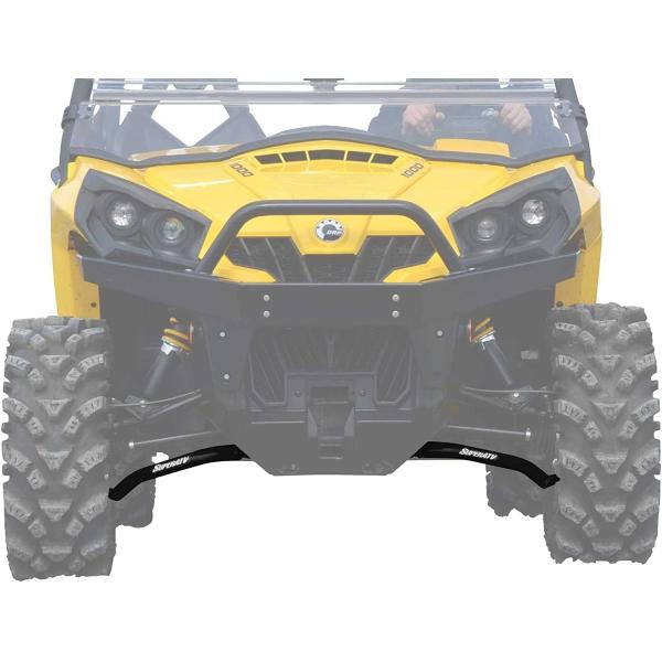 商品名SuperATV 高クリアランス ロワーフロントAアーム Can-Am Commander 800/1000 / MAX (2011+)用 ブラックSuperATV High Clearance Lower Front A-Arms ...