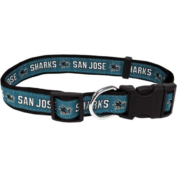 商品名Pets First NHL SAN Jose Sharks Collar for Dogs &amp; Cats, Medium. - Adjustable, Cute &amp; Stylish! The Ultimate Hoc...