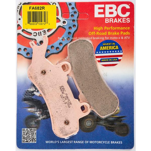 商品名EBC FA682R Rシリーズ 焼結ディスクブレーキパッドEBC Brakes FA682R R Series Sintered Disc Brake Pad, Black, One Sizeブランド：EBC Brakes商品サイズ...