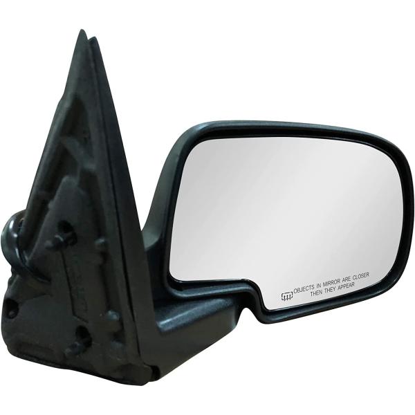 商品名助手席側ミラー キャデラック エスカレード シボレー アバランチ シルバラード サバーバン HD タホ GMC シエラ ユーコン XL 1500 2500 3500 2003-2007 テクスチャード パワー式 加熱 折りたたみ式 G...