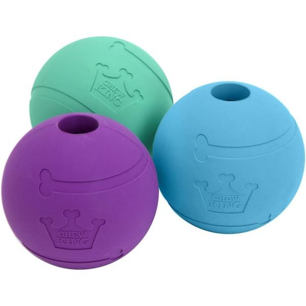 商品名Chew King Fetch Balls Extremely Durable Natural Rubber Toy 3 inch Balls - Pack of 3 (CM-0263-CS01)ブランド：Chew King商品サイズ...