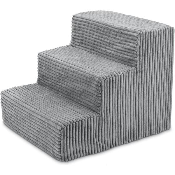 商品名Best Pet Supplies Foam Pet Steps for Small Dogs and Cats, Portable Ramp Stairs for Couch, Sofa, and High Bed Climbing...