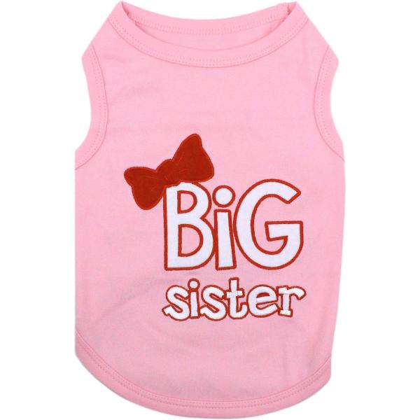 商品名Parisian Pet Dog Cat Clothes Tee Shirts Big Sister T-Shirt, XXSブランド：Parisian Pet商品サイズ：XX-Small高さ：1 cm横幅：17.8 cm奥行：25....