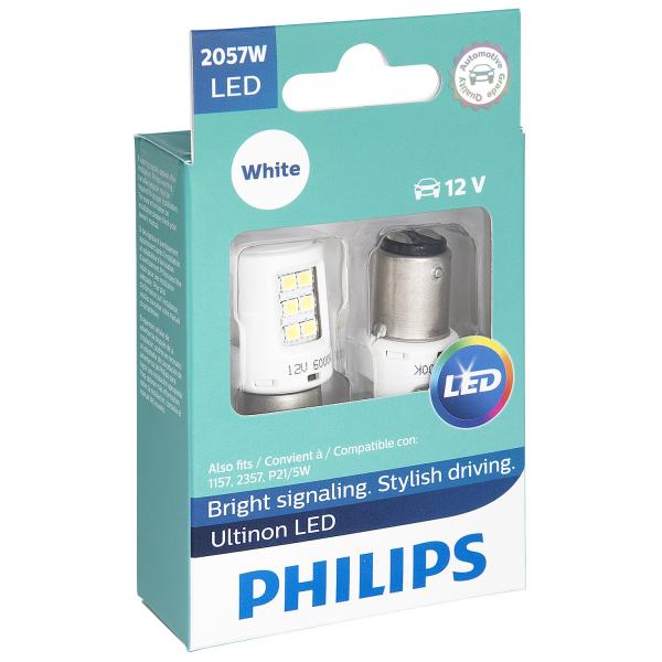 商品名:  Philips 2057WLED Ultinon LED (White), 2 Packブランド: Philips Automotive Lighting高さ: 10cm横幅: 7cm奥行: 3cm重量: 45g商品番号: 20...