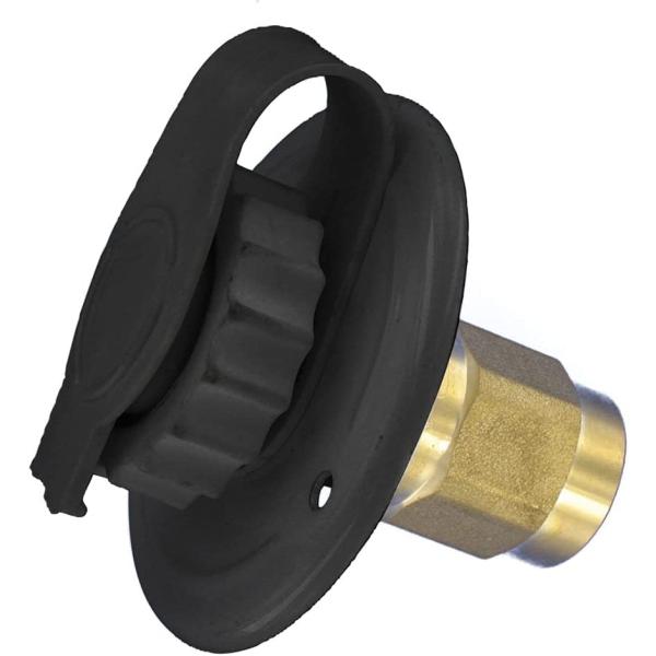 商品名Valterra a01   0175lfブラックRV水Inlet (2   3 /4 ""メタルフランジ/1 /2 FPT Interior) A01-0175LFValterra A01-0175LF Flush-Mount Wa...