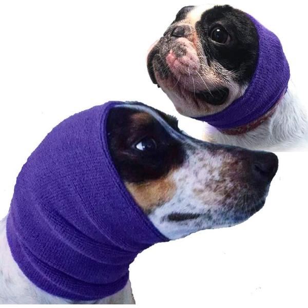 商品名Happy Hoodie 2パック - 紫小1及び1大The Original Happy Hoodie for Dogs &amp; Cats - Since 2008-2 Pack (1 Small, 1 Large) - The...