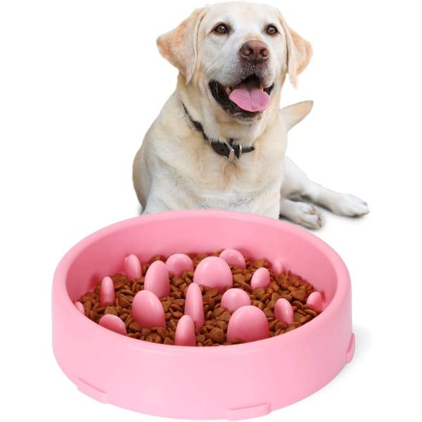 商品名JASGOOD Slow Feeder Dog Bowl for Medium Dogs Slow Feeding Interactive Bloat Stop Dog Bowls,Pink,Mediumブランド：JASGOOD商品サ...