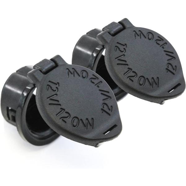 商品名Red Hound Auto 2 Power Outlet Socket Caps Compatible with Toyota (04-10 Sienna, 08-14 Sequoia, 04-10 Sienna, 07-13 Tu...