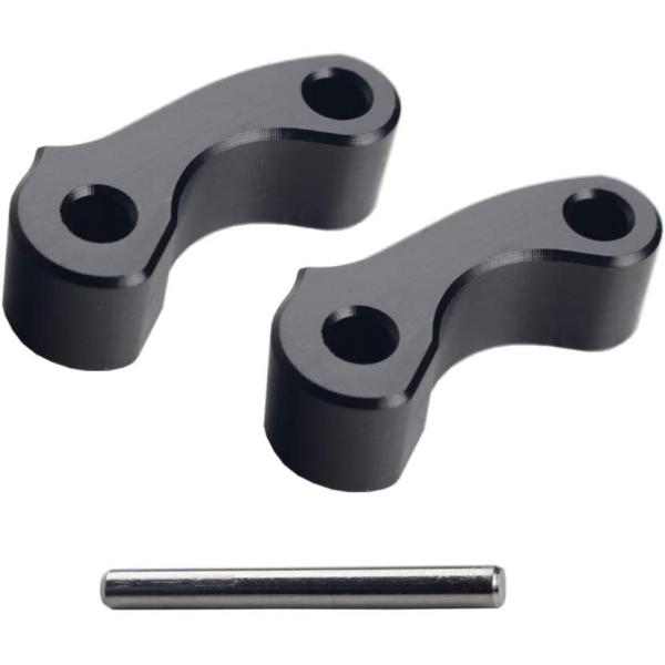 商品名アルミリアウィンドウラッチヒンジピボット2個。 ブラック DE-8236Dewhel Black 2x Aluminum Rear Window Latch Hinge Pivots For 95-04 Tacoma 00-06 Tu...