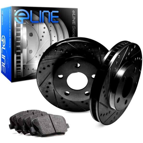 商品名R1 Concepts Rear Brakes and Rotors Kit |Rear Brake Pads| Brake Rotors and Pads| Ceramic Brake Pads and Rotors |fits B...
