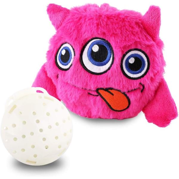 商品名Petbobi Upgrade Interactive Dog Toy Bouncing Giggle Ball Sounds Monster Plush Puppy Toy Squeaky Shaking Vibrating Aut...