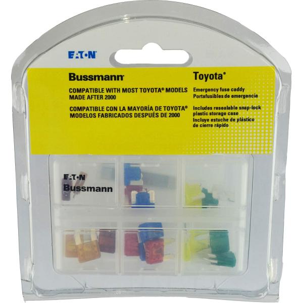 商品名Bussmann BP/EFC-TOYOTA Emergency Fuse Preparedness Pack for Toyota Vehicles w/23 ATM &amp; ATM LP Fuses, 1 Packブランド：B...