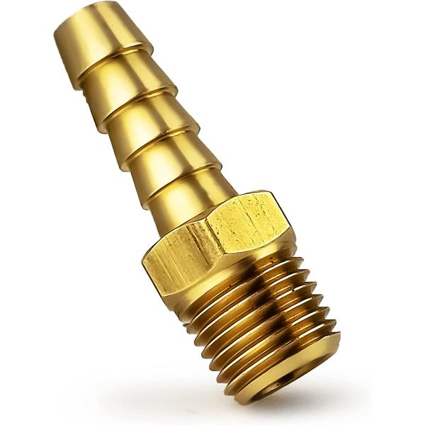 商品名Five Oceans 真鍮燃料ホースバーブ 1/4インチ NPT x 5/16インチ FO-4278Five Oceans FO4278 Brass Fuel Hose Barb 1/4 inches NPT Thread x 5/...