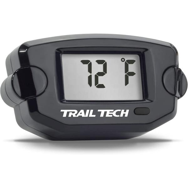 商品名Trail Tech 742-EH2 ブラック TTO 温度デジタルゲージ 22mm ラジエーターホースセンサーTrail Tech 742-EH2 TTO Temperature Digital Gauge 22mm Radiato...