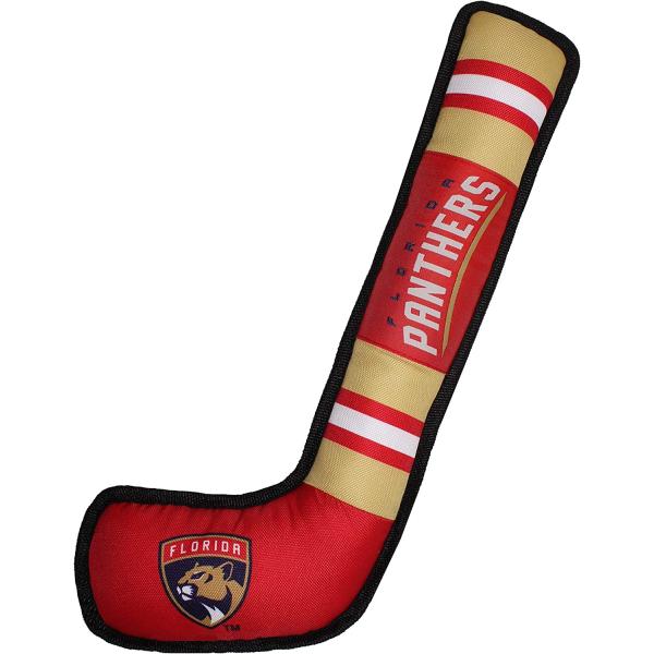 商品名NHL Florida Panthers Stick Toy for Dogs &amp; Cats. Play Hockey with Your Pet with This Licensed Dog Tough Toy Reward...