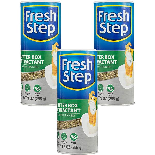 商品名Fresh Step Litter Box Attractant Powder | Aids in Training Your Kitten ラット Pack of 3Fresh Step Cat Litter Box Attract...