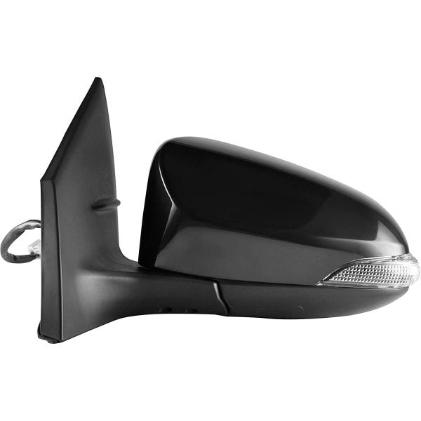 商品名Driver Side Unpainted Power Operated, Manual Folding, Heated With Signal Side View Mirror for 2014-2017 Toyota Coroll...