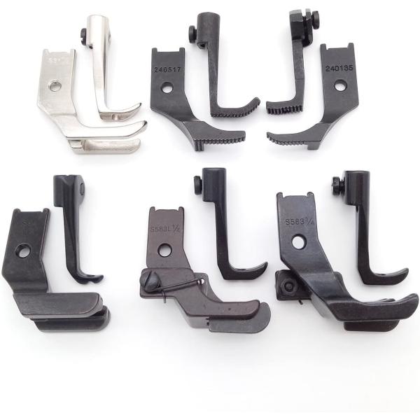 商品名CKPSMS Brand -#KP-WF6-2 6SET Walking Presser Feet Compatible with/Replacement for JUKI Brand CONSEW Brand Singer Bran...