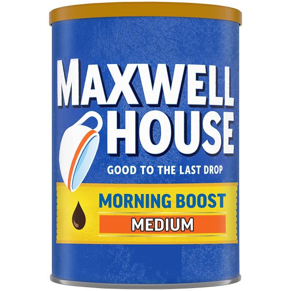 商品名Maxwell House Morning Boost Medium Roast Ground Coffee (11.5 oz Canister)ブランド：MAXWELL HOUSE商品サイズ：11.5 Ounce (Pack of ...