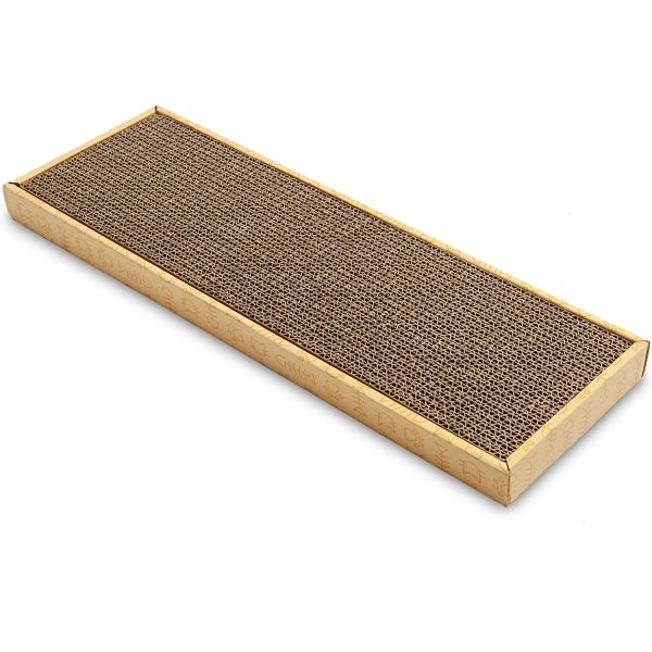 商品名Furhaven Classic Reversible Corrugated Cat Scratcher Pad w/ Catnip - Yellow, Smallブランド：Furhaven商品サイズ：Small高さ：3 cm横幅：1...