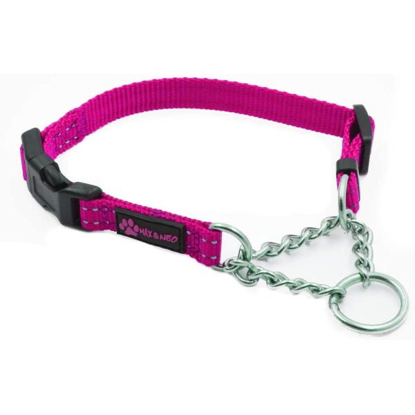 商品名Max and Neo Stainless Steel Chain Martingale Collar - We Donate a Collar to a Dog Rescue for Every Collar Sold (X-Sma...