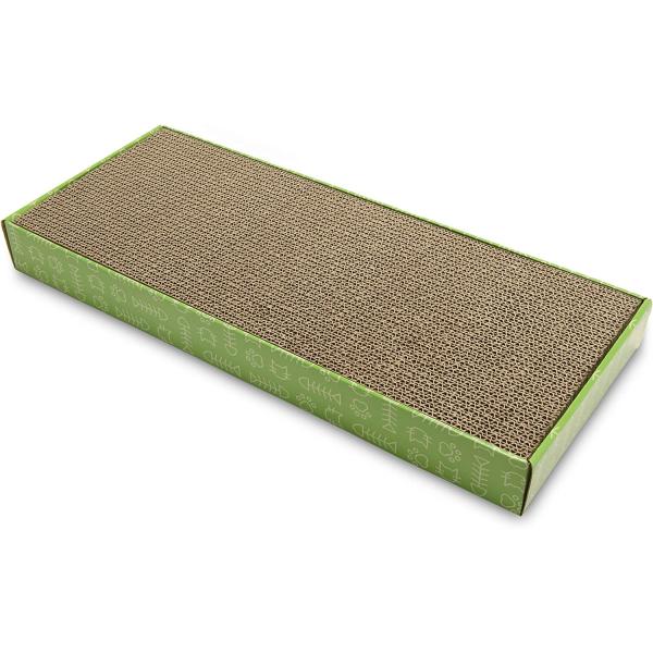 商品名Furhaven Classic Reversible Corrugated Cat Scratcher Pad w/ Catnip - Green, Standardブランド：Furhaven商品サイズ：Standard高さ：5.1...