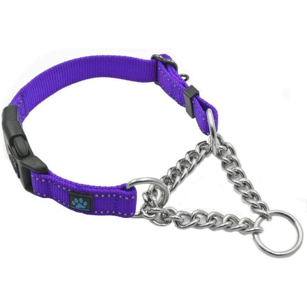 商品名Max and Neo Stainless Steel Chain Martingale Collar - We Donate a Collar to a Dog Rescue for Every Collar Sold (Mediu...
