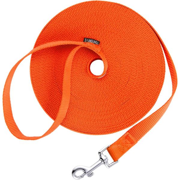 商品名Siumouhoi Dog/Puppy Subject to Recall Training and Behavior Training Aided Rope- 15 ft 20 ft 30 ft 40 ft 50 ft Long L...