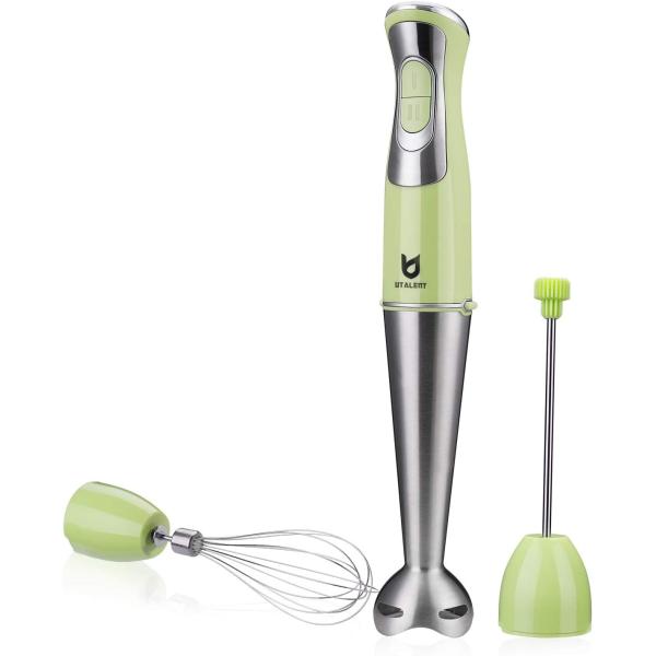 商品名：Immersion Hand Blender, UTALENT 3-in-1 8-Speed Stick Blender with Milk Frother, Egg Whisk for Coffee Milk Foam, Pure...