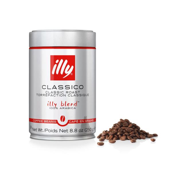 商品名illy Coffee, Whole Bean, Medium Roast, 100% Arabica Bean Signature Italian Blend, Premium Gourmet Roast Pressurized F...