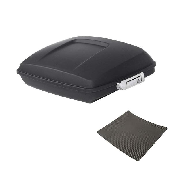 商品名: TCMT マットブラック 5.5" レザー ツアーパック トランク ハーレー ツーリング エレクトラグライド ストリートグライド FLHR FLHX 2014-2025 対応 TCMT Matt Black 5.5" Razor ...