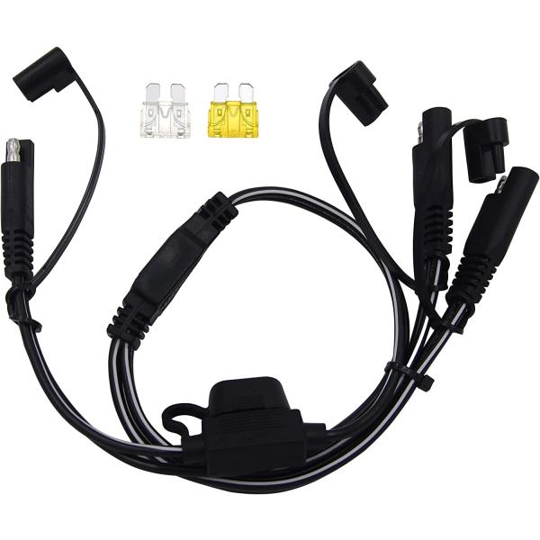 商品名SCCKE 14AWG 2-Way Splitter, SAE Connector,1 to 2 SAE Connector Power Charger Adapterブランド：SCCKE商品サイズ：高さ：2.3 cm横幅：14.2 ...