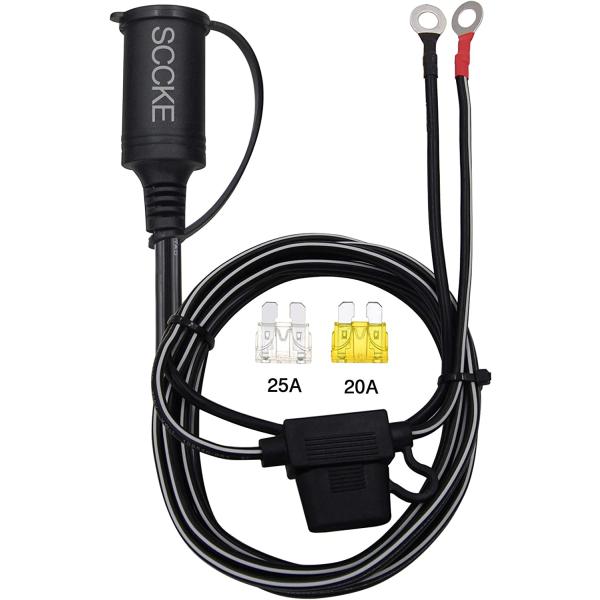 商品名SCCKE 6フィート 14AWG アダプタープラグソケット アイレット端子付きSCCKE 6FT 14AWG Adapter Plug Socket with Eyelet Terminalブランド：SCCKE商品サイズ：高さ：3....
