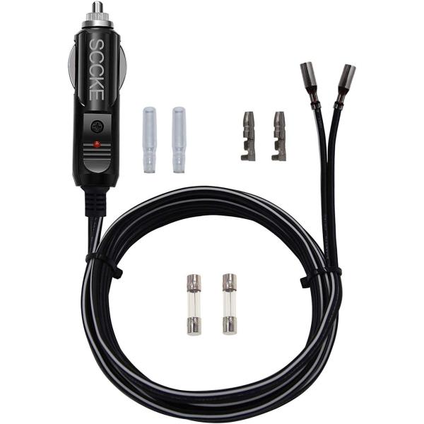 商品名SCCKE 6FT 14AWG 12V 24V Cigarette Lighter Power Adapterブランド：SCCKE商品サイズ：高さ：2.4 cm横幅：11.8 cm奥行：15.9 cm 商品番号：SCCKE0017B色...