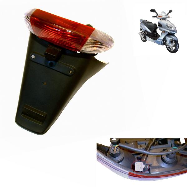 商品名:  TAIL LIGHT ASSEMBLY CHINESE SCOOTER MOPED GY6 4 STROKE some model from BENZHOU TAOTAO BMS BAJA SUNL ROKETA TANK PE...
