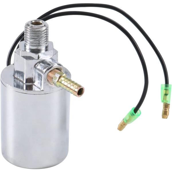 商品名JDMSPEED 12V 24V 電車 トラック エアーホーン 電気ソレノイドバルブ 高耐久 1/4インチ クロムJDMSPEED 12V 24V Train Truck Air Horn Electric Solenoid Valv...