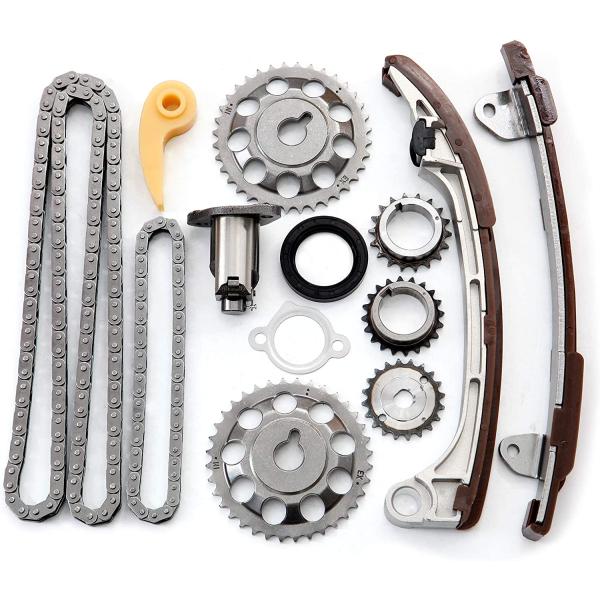 商品名OCPTY Timing Chain Kit Compatible with 2001-2010 for Toyota Corolla ry Matrix RAV4 Solara Highlander 2.4L 2.0Lブランド：OC...
