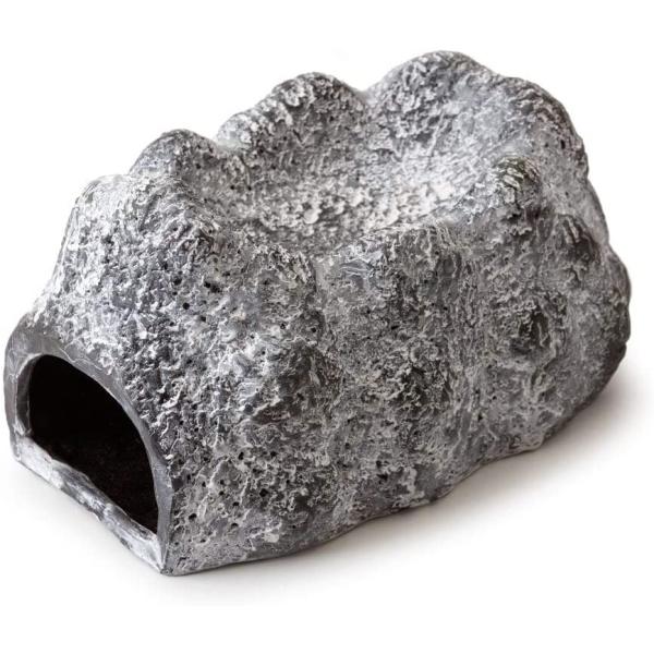 商品名Exo Terra Wet Rock Moisture Retaining Ceramic Reptile Cave, L, 700 gブランド：Exo Terra商品サイズ：tal-lt高さ：13.9 cm横幅：23.5 cm奥行：...