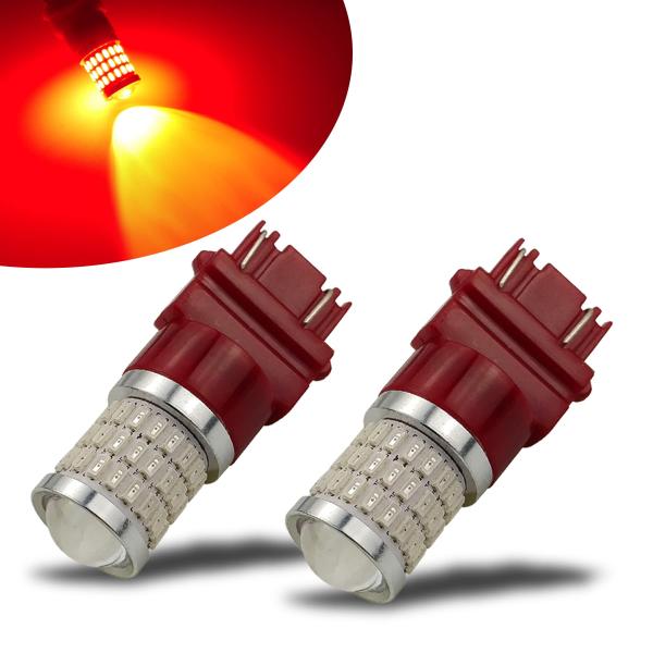 商品名: iBrightstar Newest 9-30V Flashing Strobe Blinking Brake Lights 3157 3057 3156 3056 LED Bulbs with Projector replace...