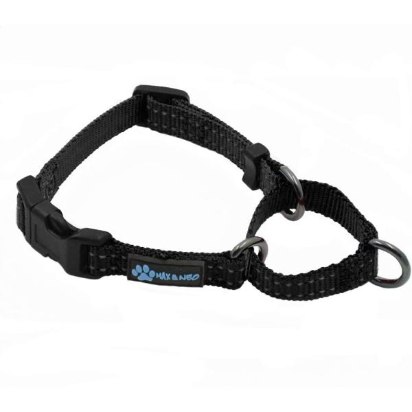 商品名Max and Neo Nylon Martingale Collar - We Donate a Collar to a Dog Rescue for Every Collar Sold (X-Small, Black)ブランド：M...