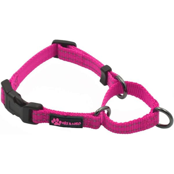 商品名Max and Neo Nylon Martingale Collar - We Donate a Collar to a Dog Rescue for Every Collar Sold (X-Small, Pink)ブランド：Ma...