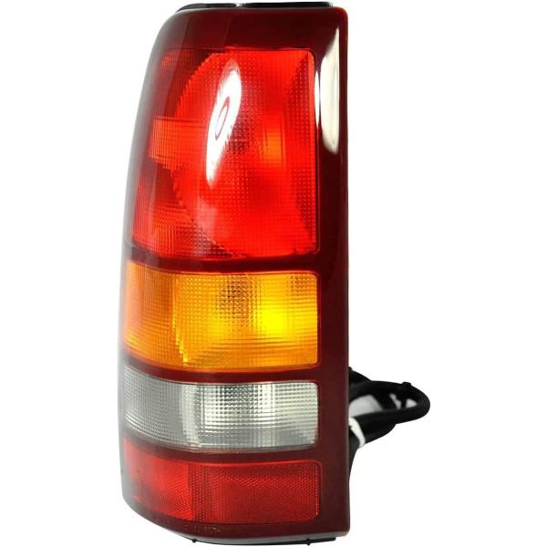 商品名テールライトアセンブリ Driver Side ブラック GM2800173Dependable Direct Driver Side (LH) Tail Light Lamp For 1999-2002 CHEVY SILVERAD...