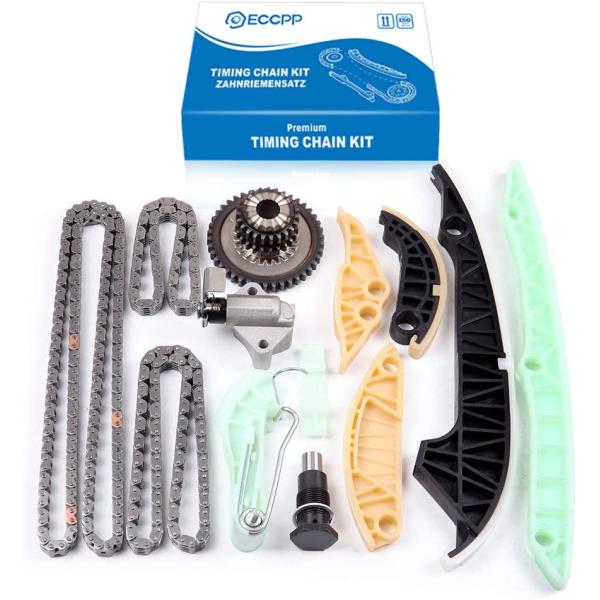 商品名ECCPP エンジンタイミングキット チェーンキット 交換用 2008-2013 06K109467 Audi A3 Quattro A4 allroad A5 A6 allroad TT vw Beetle 2.0LECCPP En...